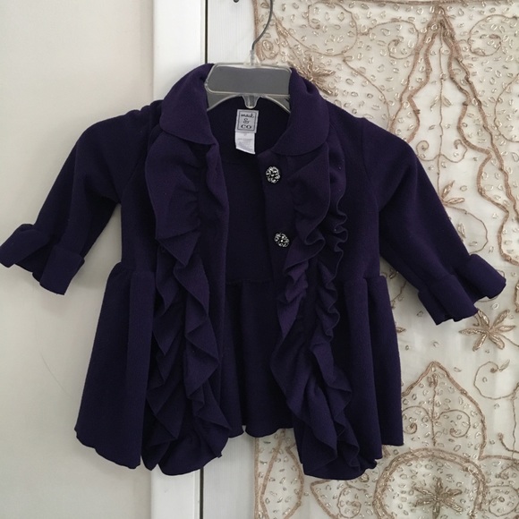 Mack & Co | Jackets & Coats | Girls 2t Purple Formal Winter Coat | Poshmark